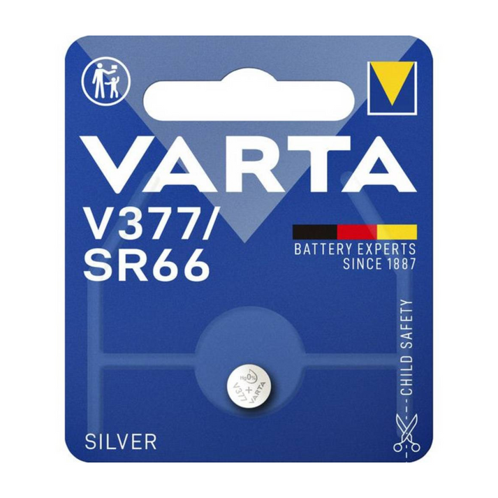 Varta 377 Silver Oxide Watch Battery – High Voltage Industries