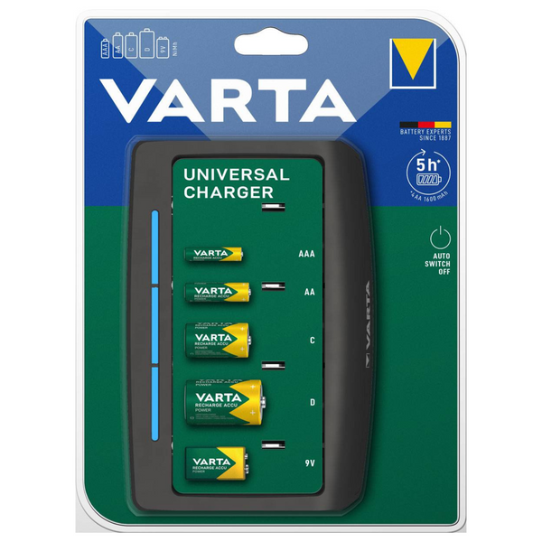 Varta 57648 Universal Battery Charger – High Voltage Industries