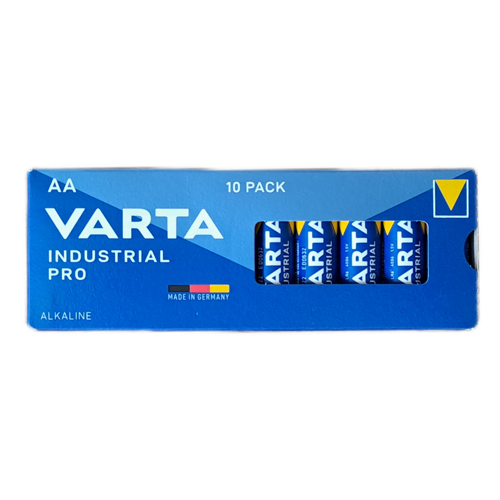 Varta Industrial Pro AA 10 Pack – High Voltage Industries
